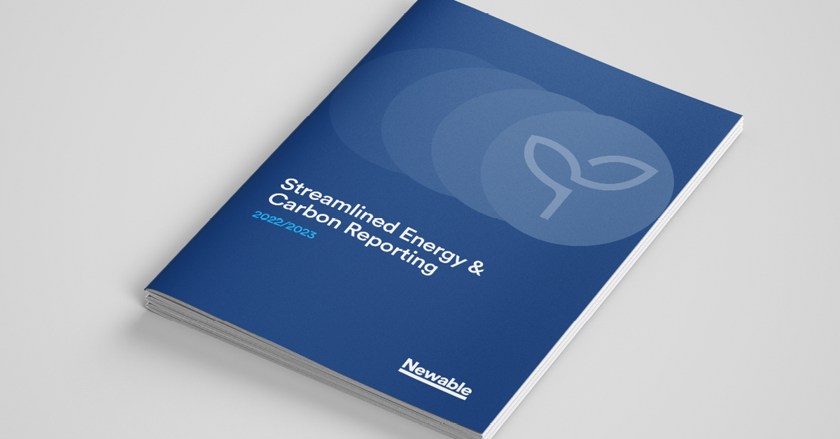 Streamlined Energy & Carbon Reporting (SECR) - Newable