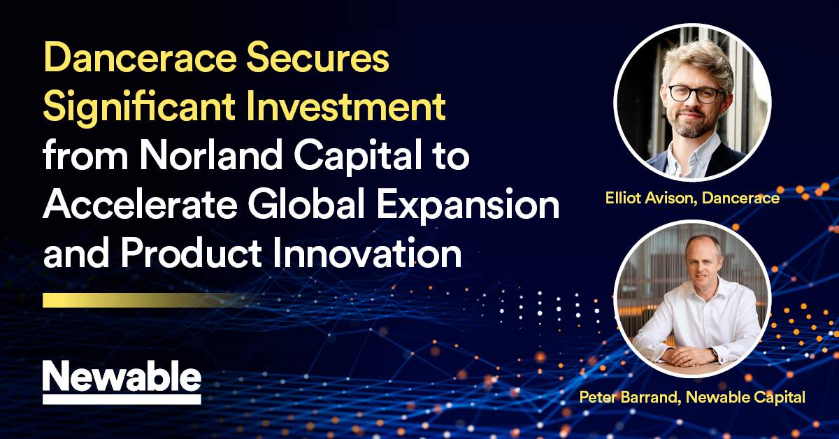 Newable Portfolio Company Dancerace Secures Significant Investment from ...