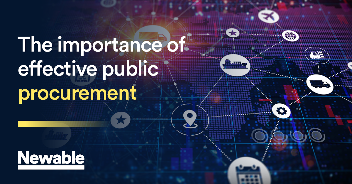 The importance of effective public procurement
