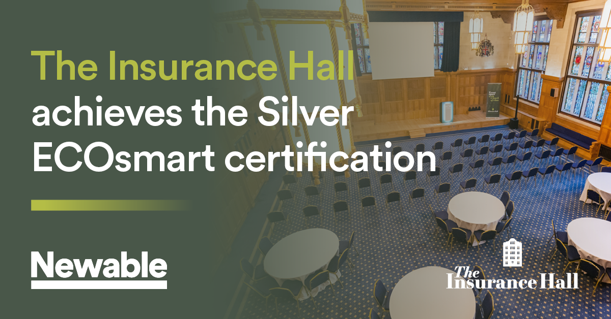 The Insurance Hall achieves the Silver ECOsmart certification and ...