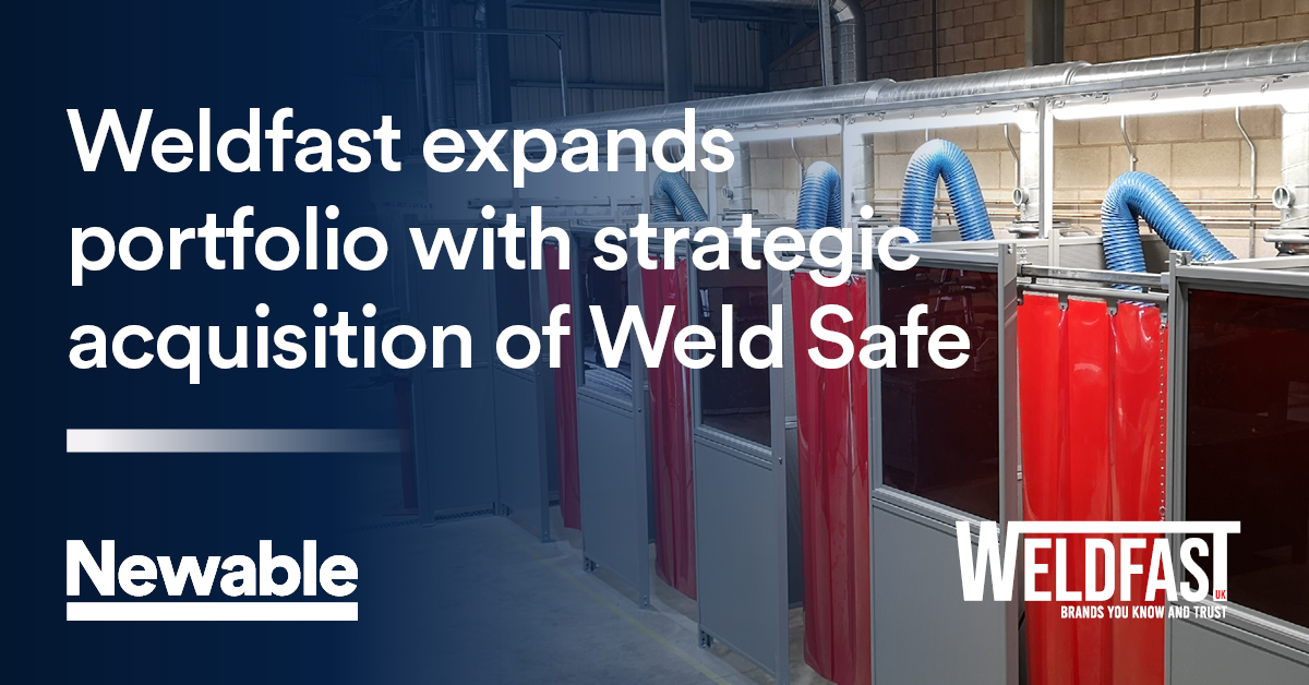 Weldfast expands portfolio with strategic acquisition of Weld Safe brand