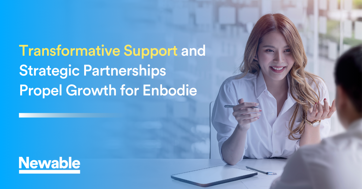 Transformative support and strategic partnerships propel growth for Enbodie